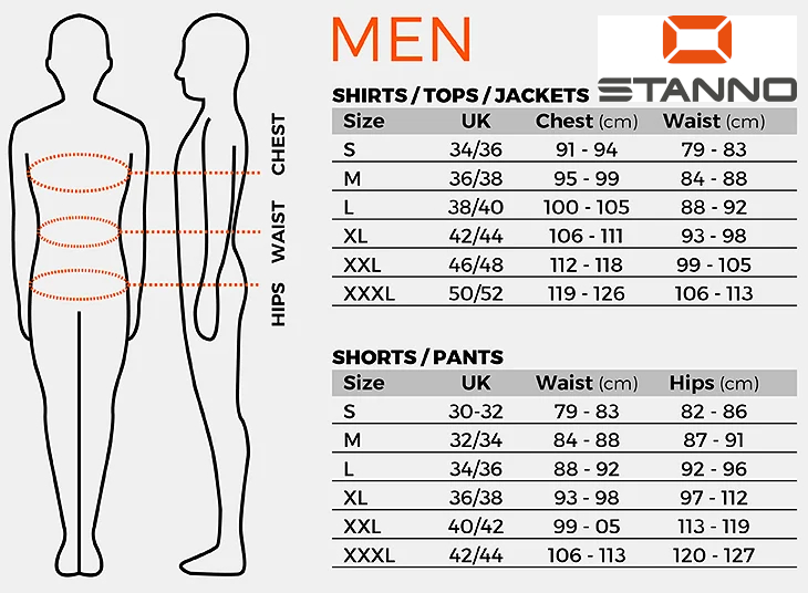 Size Guides - Football Stuff